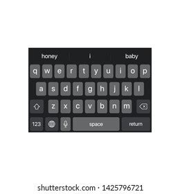 Ios Keyboard Images Stock Photos Vectors Shutterstock