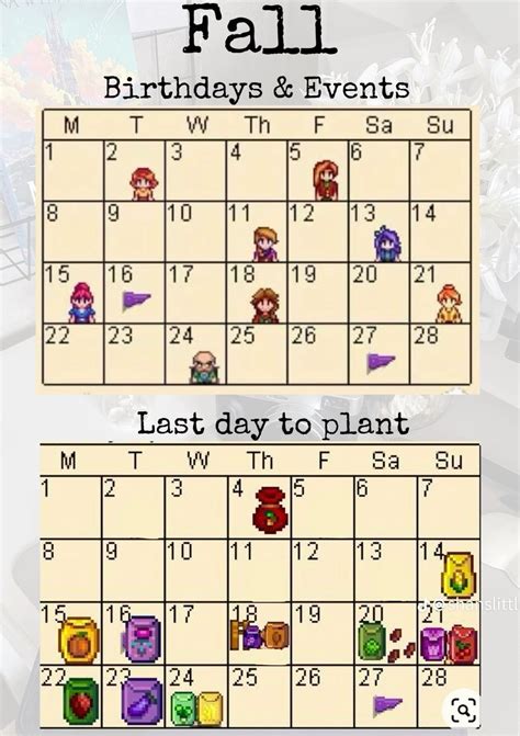 Stardew Valley Fall Events Artofit