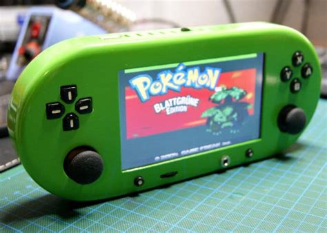 Updated Raspberry Pi Handheld Console Gamepi 2 Geeky Gadgets
