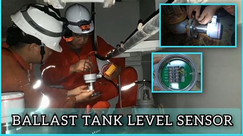 Ballast Tank Level Sensor Pressure Transmitters Inside Ships Pipe