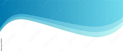 Wave Divider Shape Separator Header And Border For Website And App Top Or Bottom Frame Of