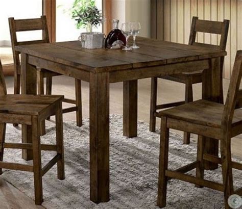 Rustic Counter Height Kitchen Table Things In The Kitchen