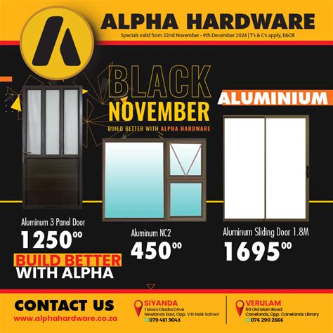 Alpha Hardware Durban