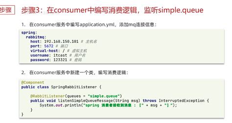 SpringAMQP 入门案例的消息接收 Karlshell 博客园