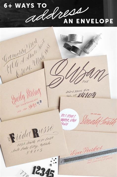 Sponsored Ways To Address An Envelope Addressing Envelopes Hand Lettering Inspiration