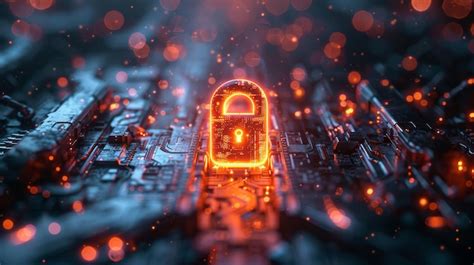 Premium Photo Cyber Security Digital Padlock Icon Network Data Protection Technology Virtual