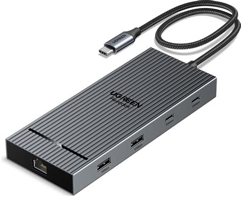 Ugreen Revodok Pro 2102 Usb C Docking Station 10gbps 10 In 1 Docking Station Dual Monitor Dual