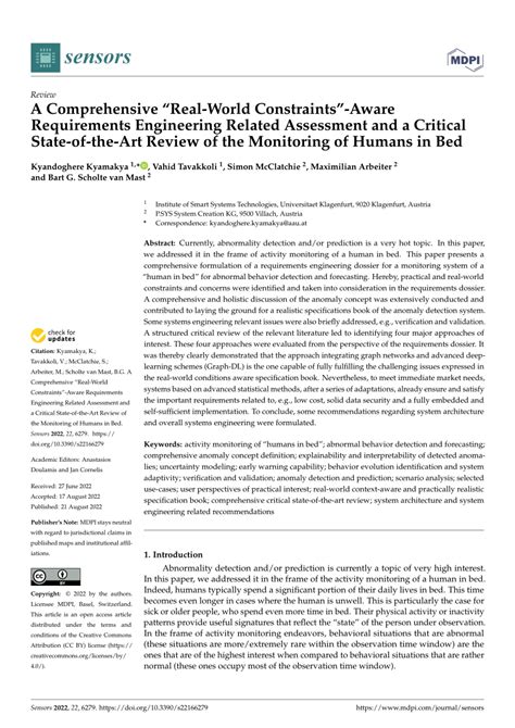 Pdf A Comprehensive “real World Constraints” Aware Requirements Engineering Related Assessment