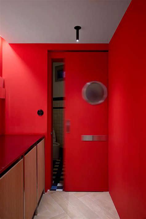 컬러풀한 캐주얼 가구 포인트 미드센추리 모던 컨셉 25평 카페 인테리어 중구 만리동