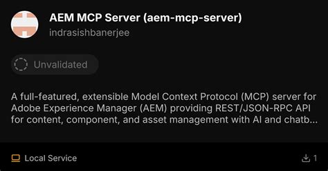 Aem Mcp Server Aem Mcp Server Mc · Lobehub