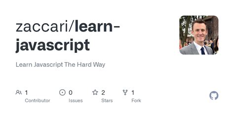 GitHub Zaccari Learn Javascript Learn Javascript The Hard Way
