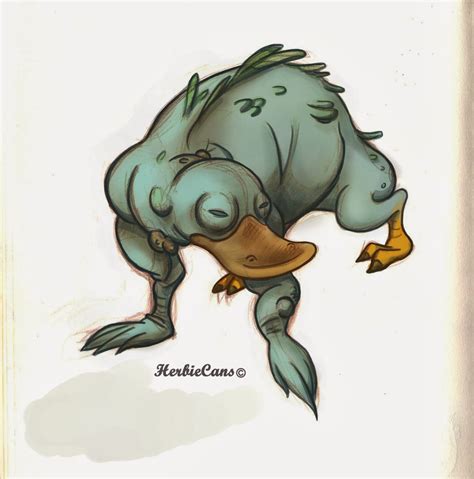 Yes Land Daily Sketch 4 3 14 Mutant Duck