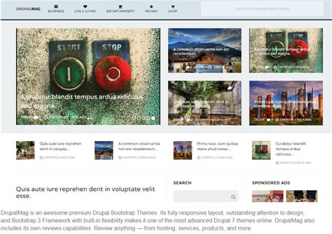 40 Best Responsive Drupal Bootstrap Themes 2017 40 Best Responsive Drupal Bootstrap Themes 2017