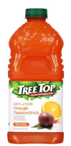 Tree Top Orange Passionfruit Juice Fl Oz Pack Of Pack Frys Food Stores