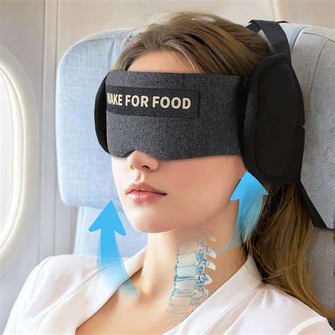 Travel Pillows For Airplanes Plane Pillow With Eye Mask
