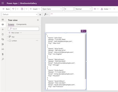 Canvas App Power Fx Parse And Bind JSON Collection To Gallery Rajeev Pentyala Technical