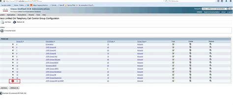 Solved Error Call Control Group Display Cisco Community
