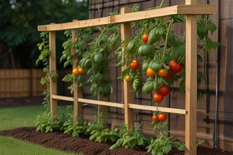 DIY Tomato Trellis Ideas Make Your Garden A Blast From The Past