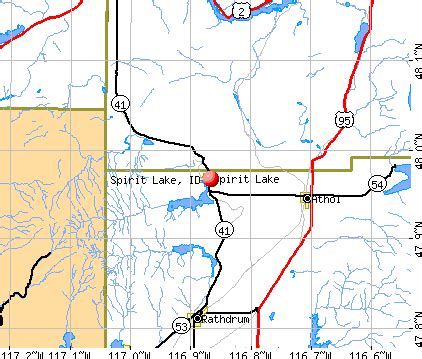 Spirit Lake Idaho Id 83869 Profile Population Maps Real Estate
