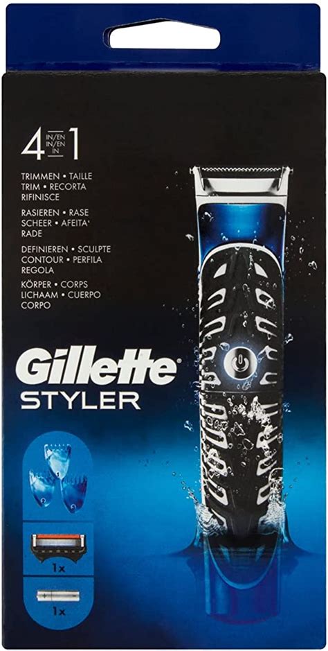 Gillette Proglide Styler 4-in-1 Clipper with 3 Interchangeable Combs ...