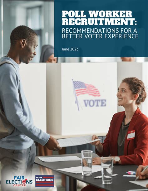 New Report Aims To Improve Poll Worker Recruitment Ahead Of 2024 Fair