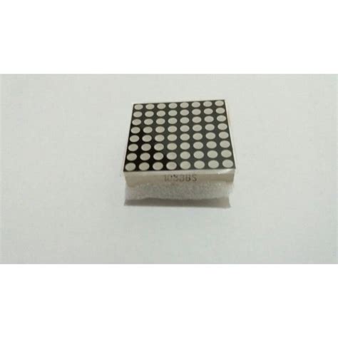 jual led 3mm 8x8 dot matrix led module red color 8 8 common anode anoda shopee indonesia