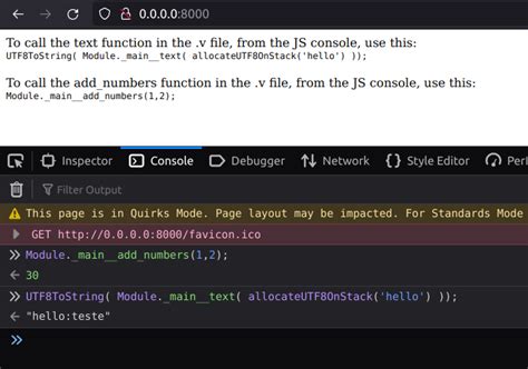 github spytheman v wasm32 emscripten example this repo contains a small example on how to use
