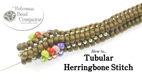 Herringbone Beading Stitch Operation Tackle That Bead Stash Basic Tutorial Global Leisure Lounge
