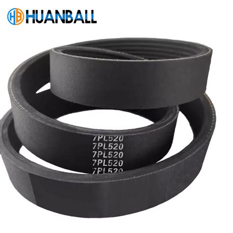 Customized Pl Rubber Multi Wedge Belt Pl520 Multi Groove Belt Traction
