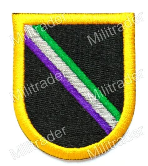 Us Army Special Warfare Nco Academy Beret Flash Patch Eur 459 Picclick De