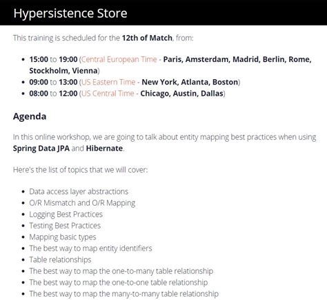 Vlad Mihalcea On Linkedin 🍃 Tomorrow I Will Run A 4 Hour High