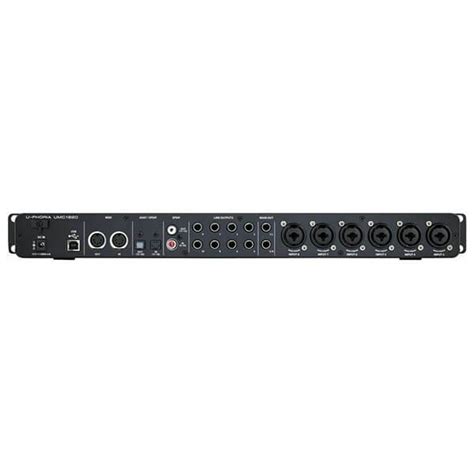 Behringer Umc1820 U Phoria 18x20 24 Bit 96 KHZ USB Audio Midi Interface With Midas MIC