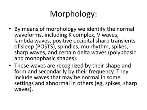 Recognition Of Abnormal Eeg Pptx