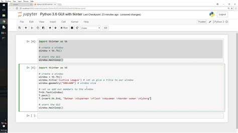 Python GUI With Tkinter YouTube