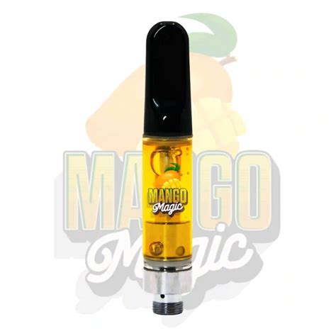 Mango Magic 1g Cartridge Tasty Cannabis Mango Flavoring