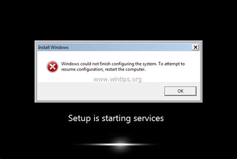 How To Fix Windows Could Not Finish Configuring The System Error After Running Sysprep