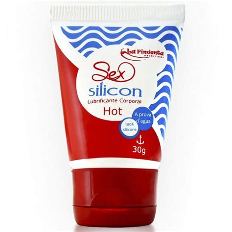 Sex Silicon Hot Lubrificante Siliconado 30g La Pimienta