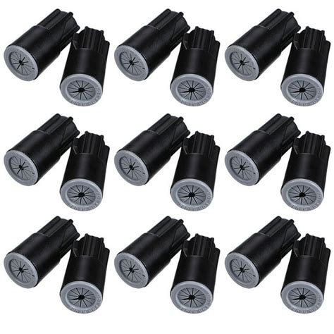 Tuibelyn 50pcs Waterproof Wire Splice Connectors Crimping Cap Terminal