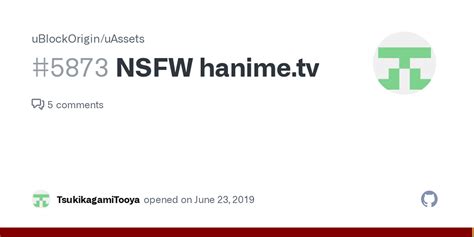 Nsfw Hanimetv · Issue 5873 · Ublockoriginuassets · Github