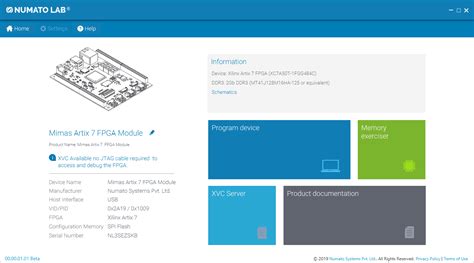 Tenagra Fpga System Management Software Numato Lab Help Center