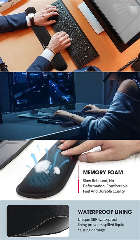 Victsing 2 In 1 Mouse And Keyboard Comfort Wrist Pad Midas Computer Center Amman Jordan