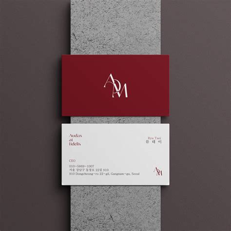 명함 디자인 명함 포트폴리오 크몽