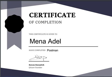 Mena Adel On Linkedin Finishing Course Of Api Testing Using Newman And How To Run The Api Through