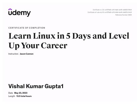 Vishal Kumar Gupta On Linkedin Linux Learning Share Udemy