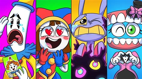 ТОП 20 ЛУЧШИХ АНИМАЦИЙ ПРО ЦИФРОВОЙ ЦИРК Digital Circus Фан Анимации на русском Youtube