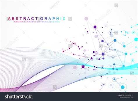 Scientific Chemistry Pattern Structure Molecule Dna 스톡 벡터 로열티 프리 1082434151 Shutterstock