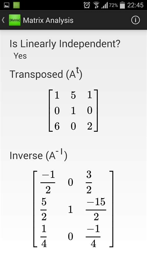 Matrix Tools Linear Algebra Apk For Android Download