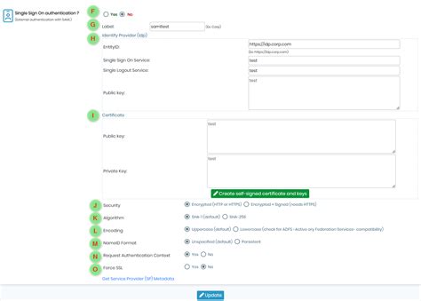 How To Configure Your Login And Ldap Sso Options Labcollector