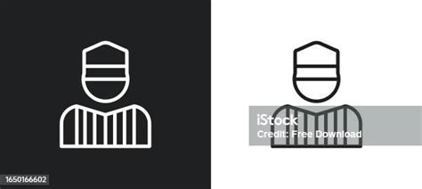 흰색과 검은색의 심판 개요 아이콘입니다 웹 모바일 앱 및 Ui용 American Football Collection의 심판 플랫 벡터 아이콘입니다 경쟁에 대한 스톡 벡터