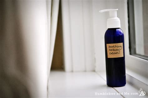 Soothing Sunburn Cream Humblebee And Me